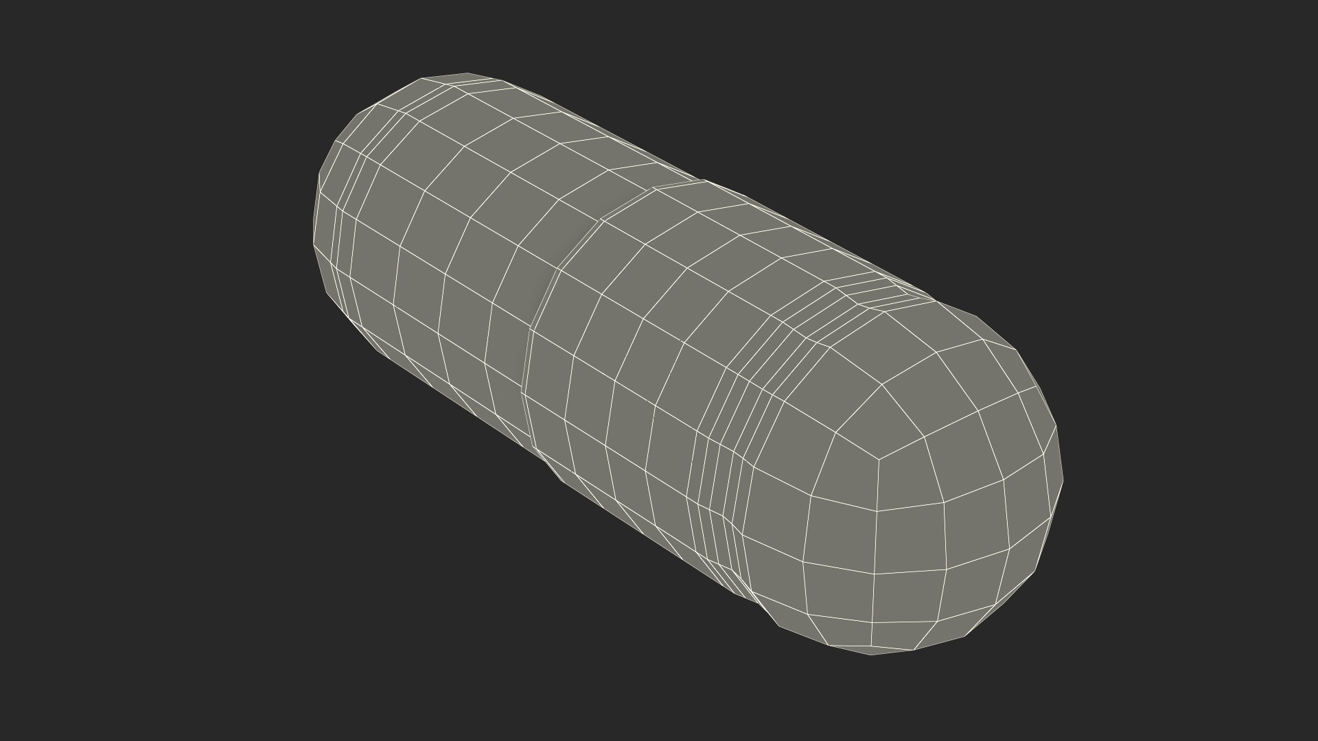 Capsule Pink And Maroon 3D Model - TurboSquid 2342337