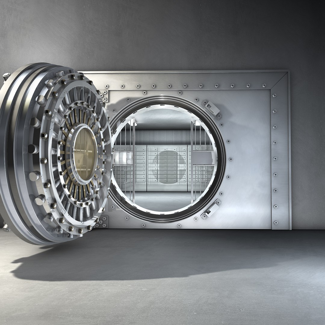 3d Model Bank Vault