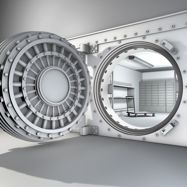 3d model bank vault