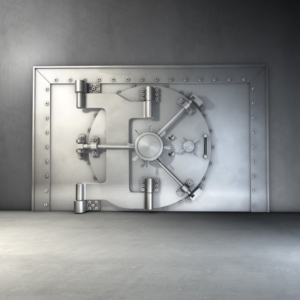 3d model bank vault