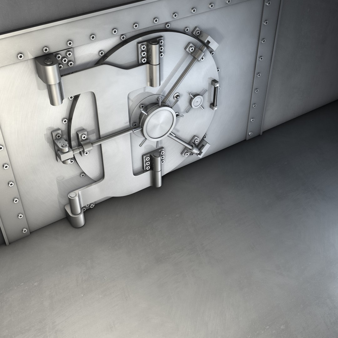 3d model bank vault
