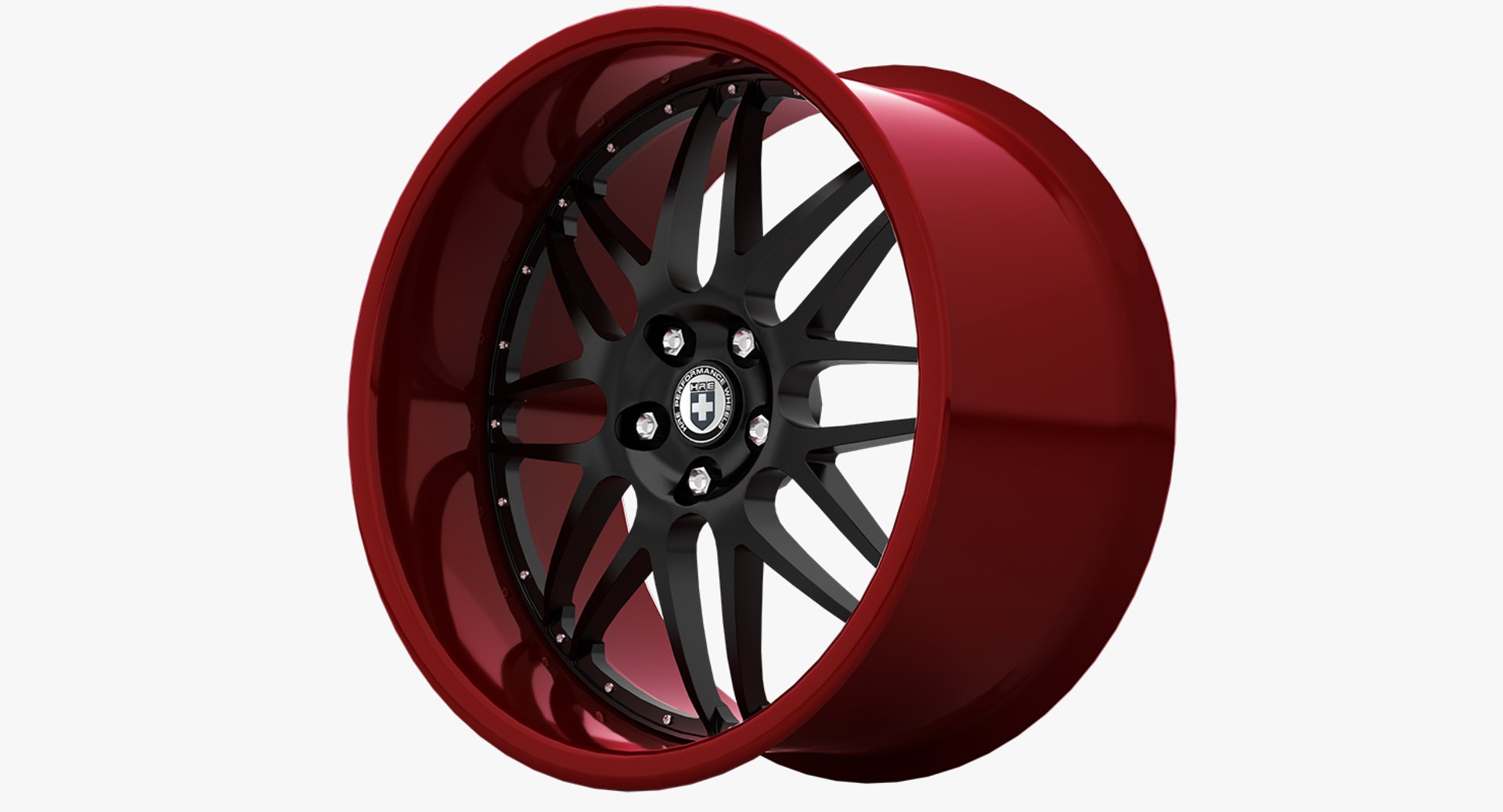 Hre C20 Wheels 3d Model
