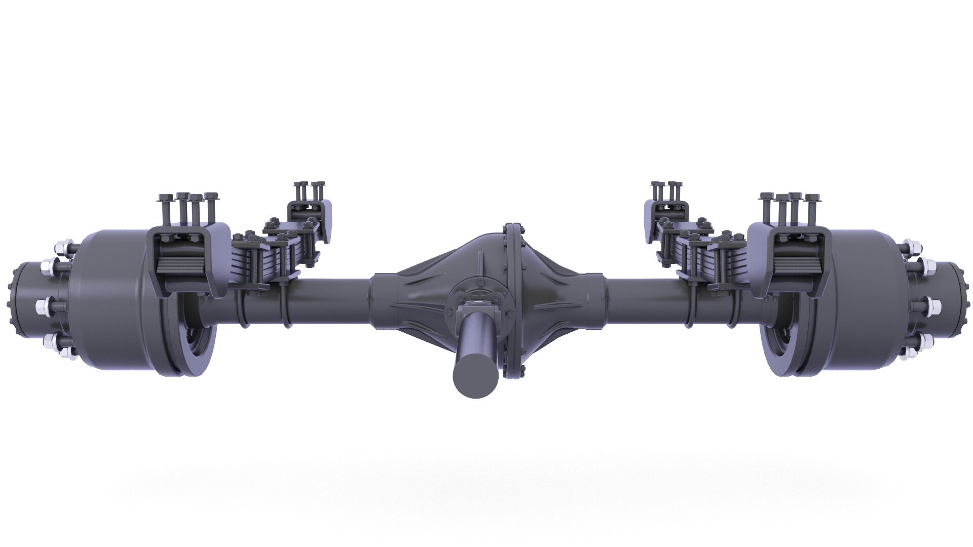 3D model suspension leaf spring - TurboSquid 1581243