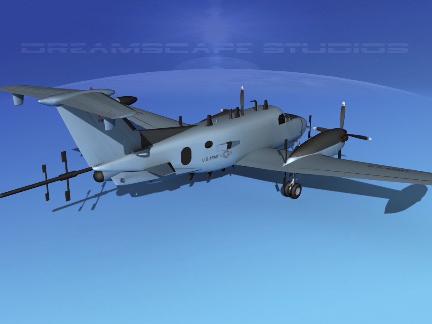 3d Model Rc-12q Guardrail