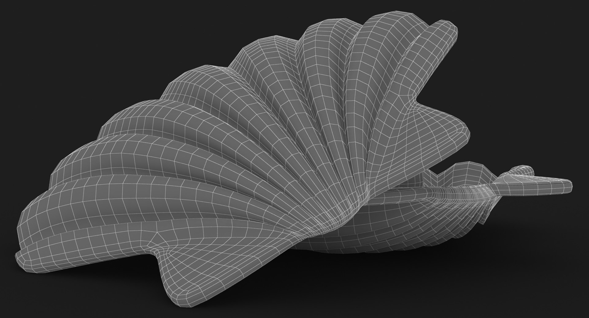 Pearl Shell Pose 2 3ds