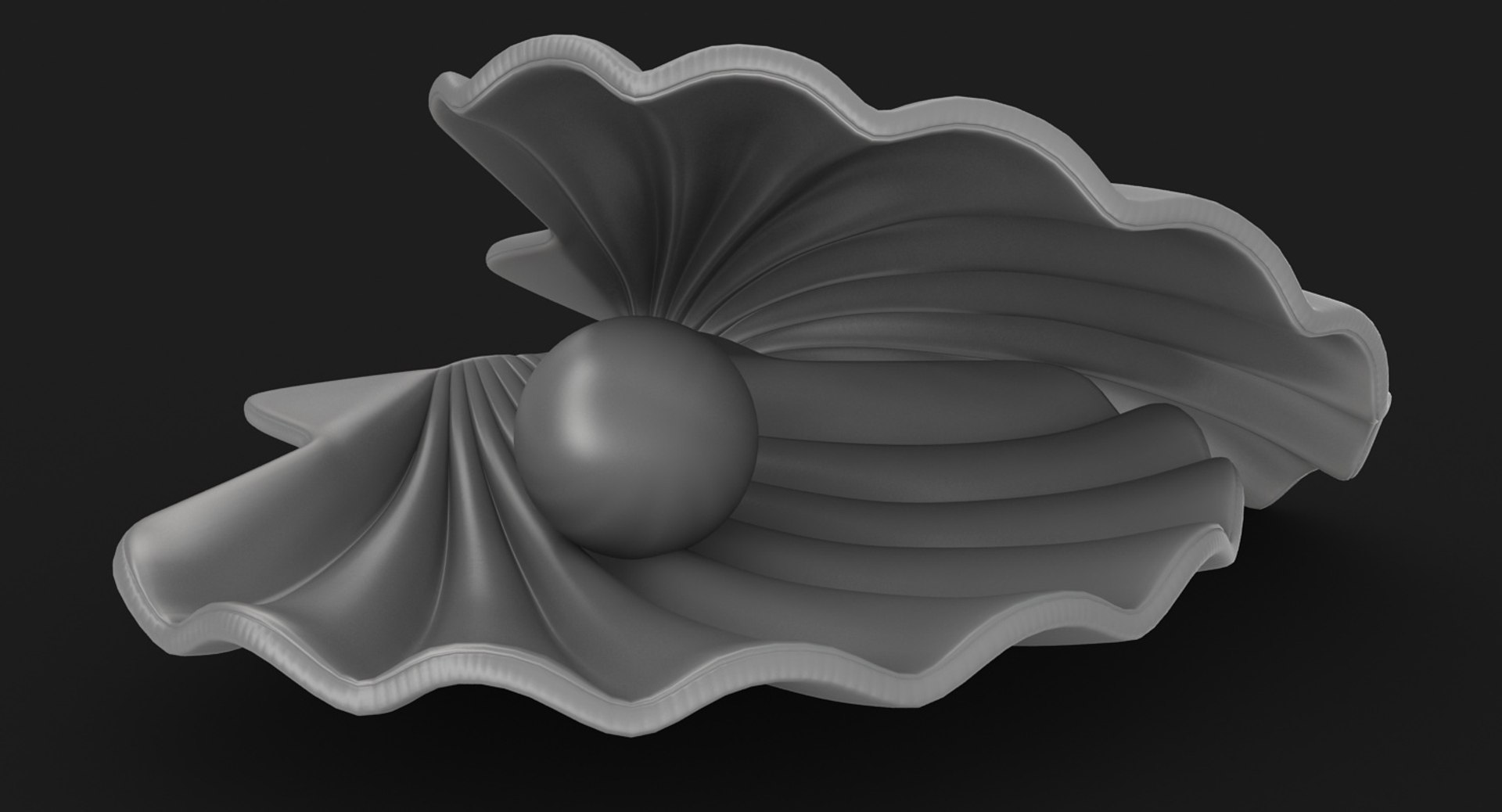 Pearl Shell Pose 2 3ds