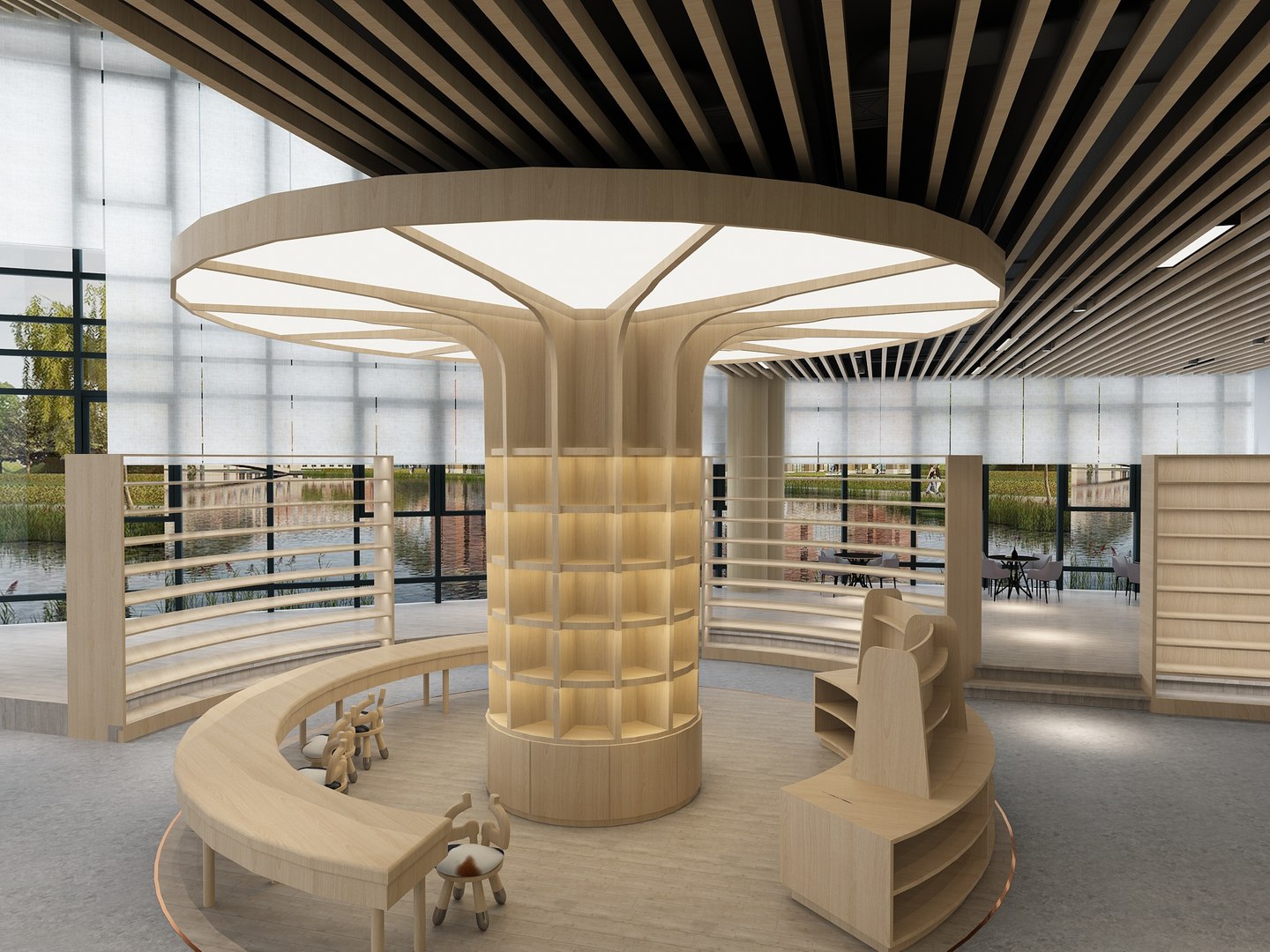 Library 2 3D Model - TurboSquid 2063828