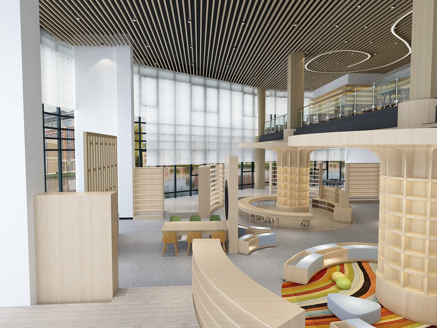 Library 2 3D Model - TurboSquid 2063828