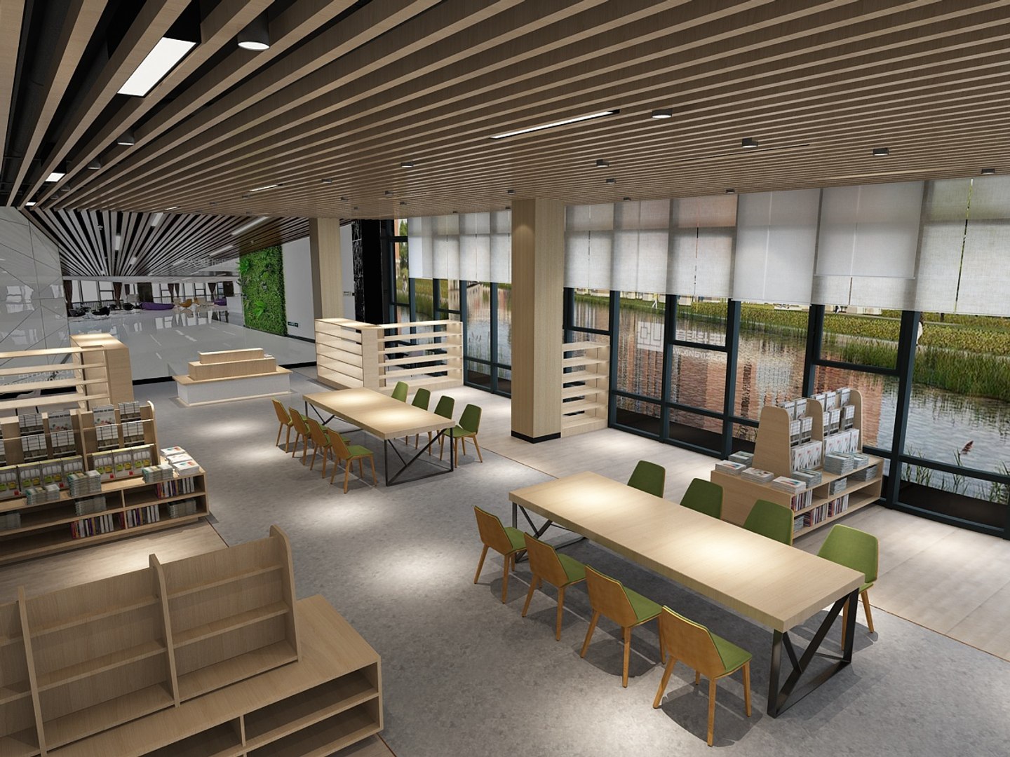 Library 2 3D Model - TurboSquid 2063828