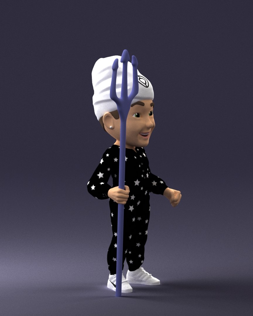 3D scanned human color model - TurboSquid 1532004