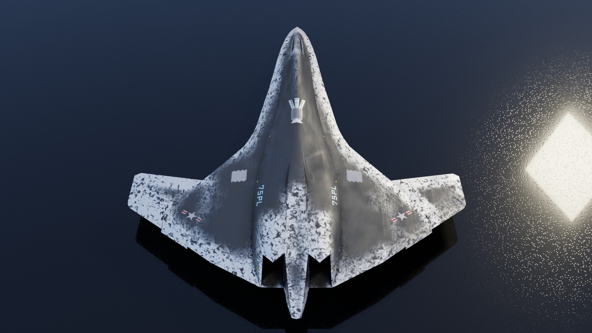 Lockheed NGAD Deux - Concept Fighter 3D - TurboSquid 2146476