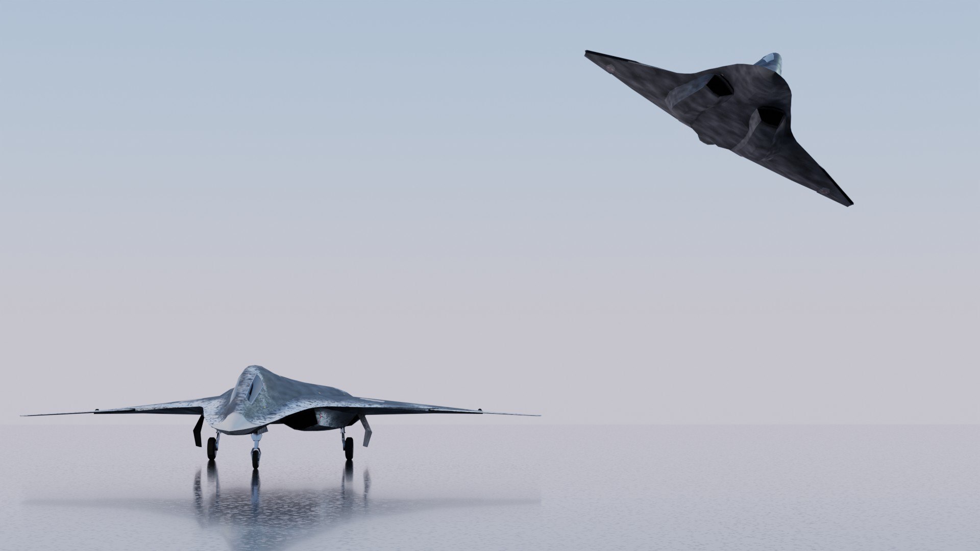 Lockheed NGAD Deux - Concept Fighter 3D - TurboSquid 2146476