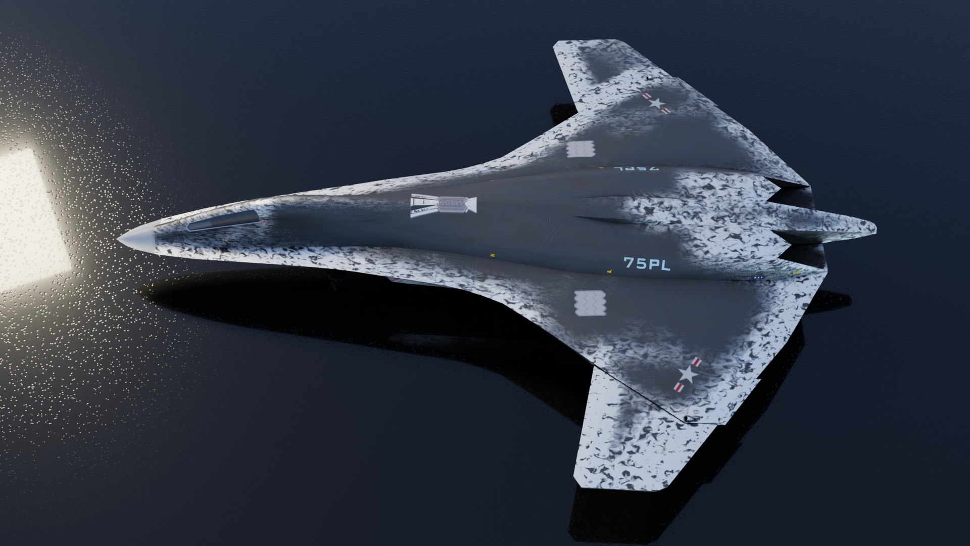 Lockheed NGAD Deux - Concept Fighter 3D - TurboSquid 2146476