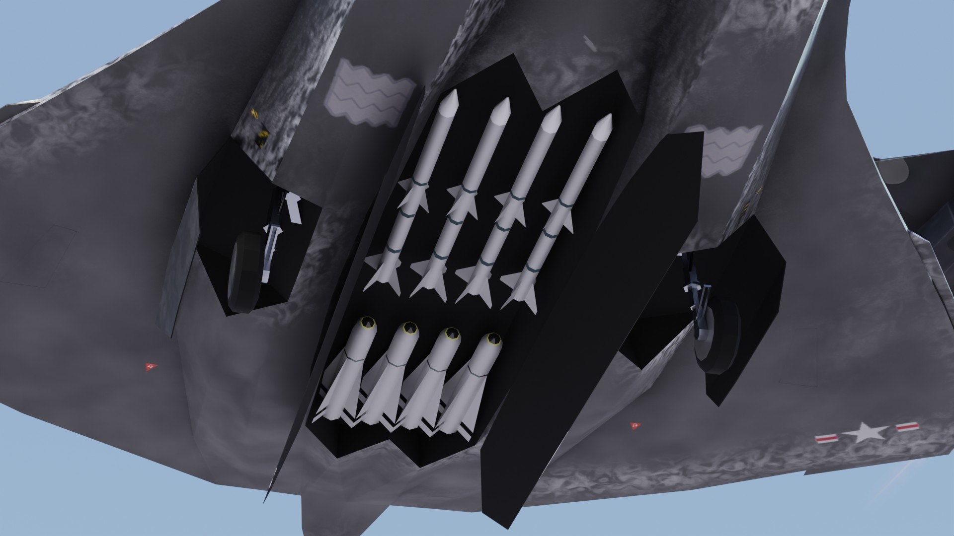 Lockheed NGAD deux - concept fighter 3D - TurboSquid 2146476