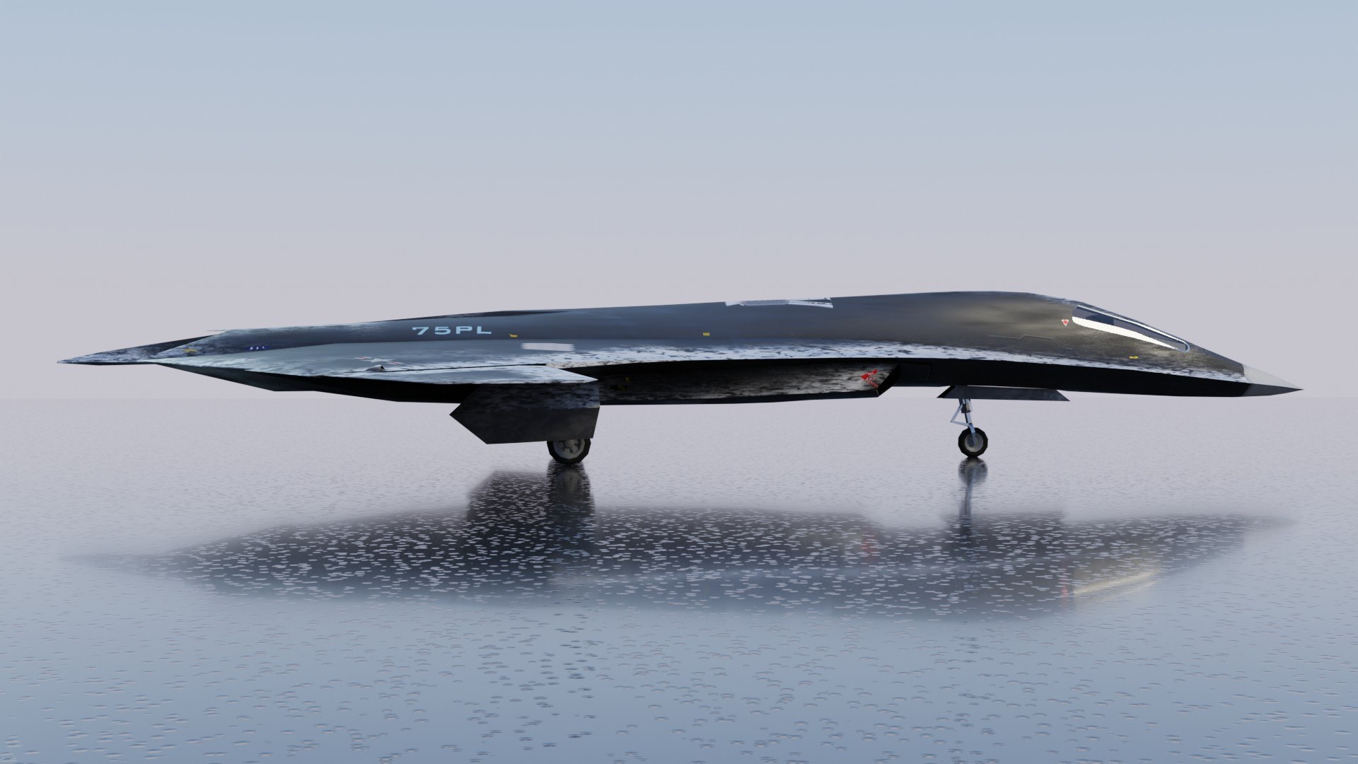 Lockheed NGAD Deux - Concept Fighter 3D - TurboSquid 2146476