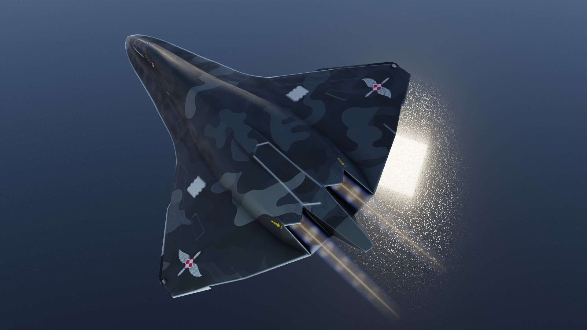 Lockheed NGAD Deux - Concept Fighter 3D - TurboSquid 2146476