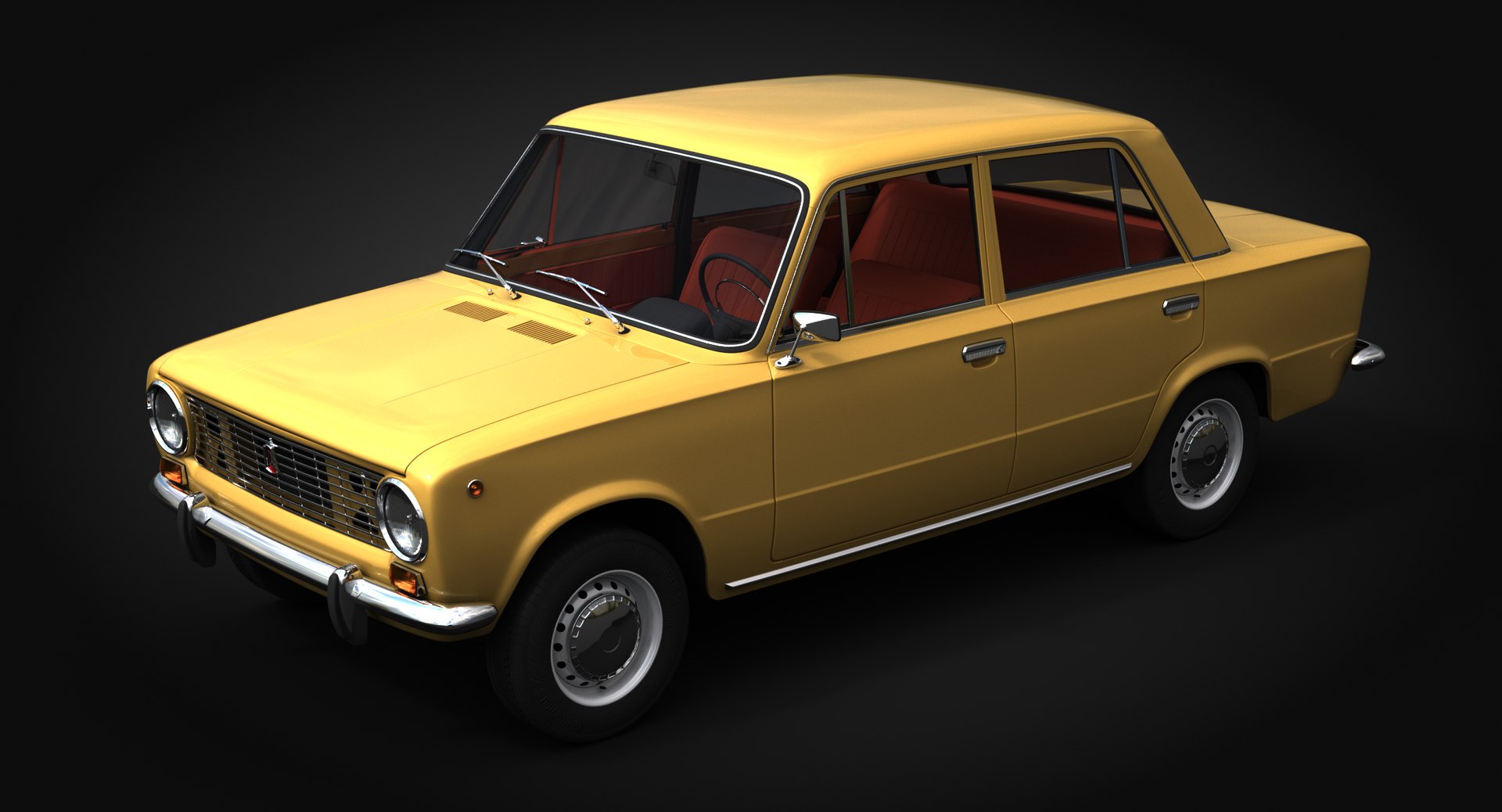 3D Vaz 2101 2102 Model - TurboSquid 1259049