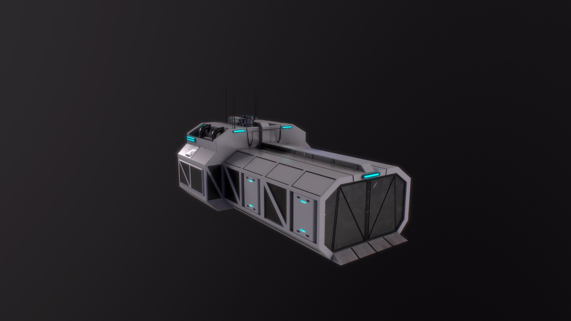 3D Model Planetary Garage Module - TurboSquid 1941539