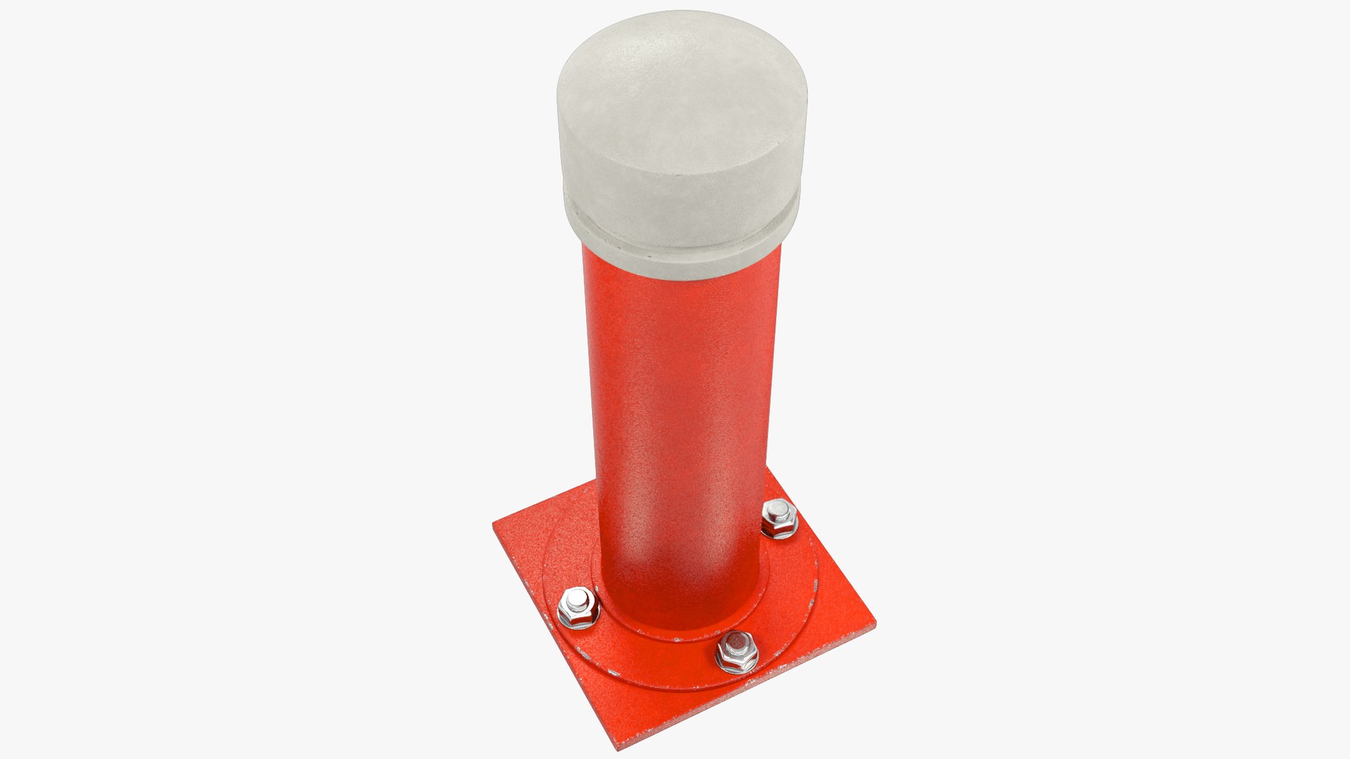 Road Safety Bollards And Cone Collection V3 3D Model - TurboSquid 2038264