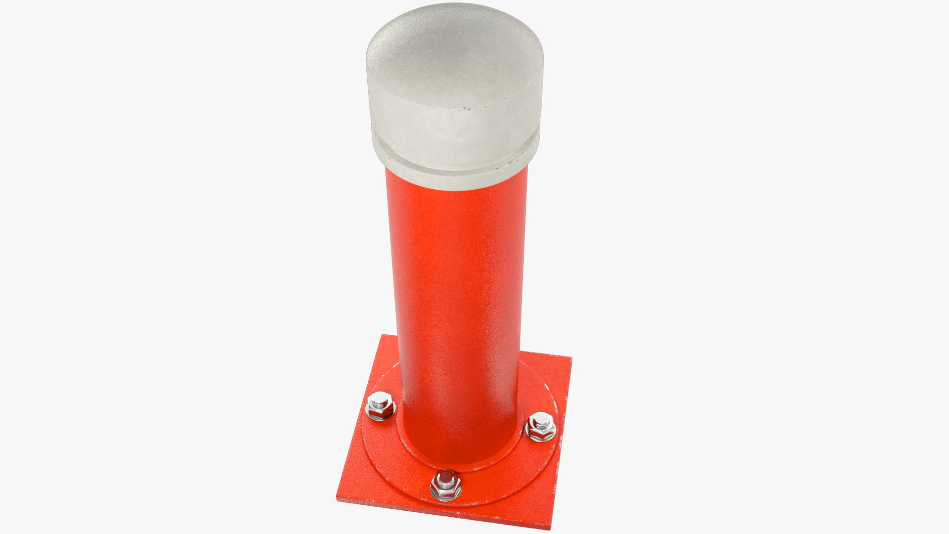 Road Safety Bollards And Cone Collection V3 3D Model - TurboSquid 2038264