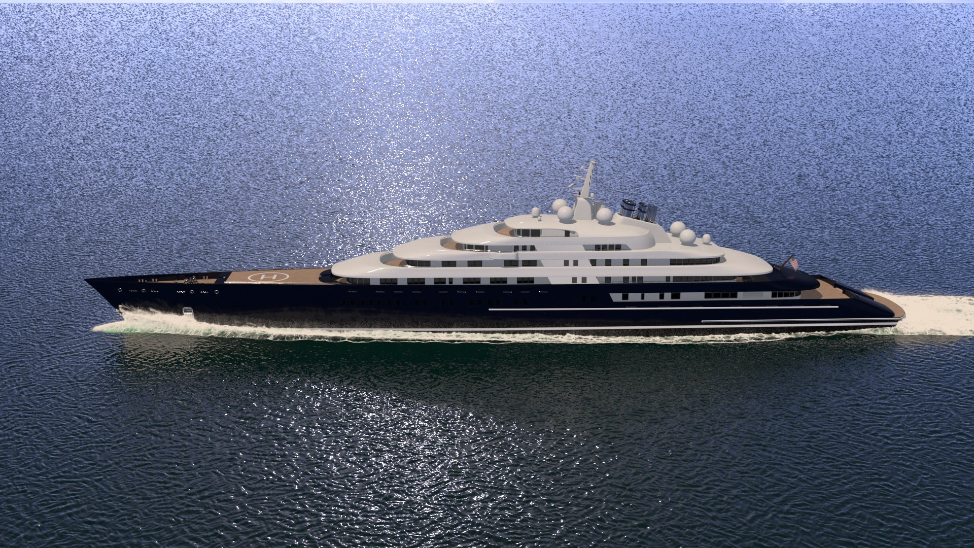 Polo Superyacht Dynamic Simulation Model - TurboSquid 2228257