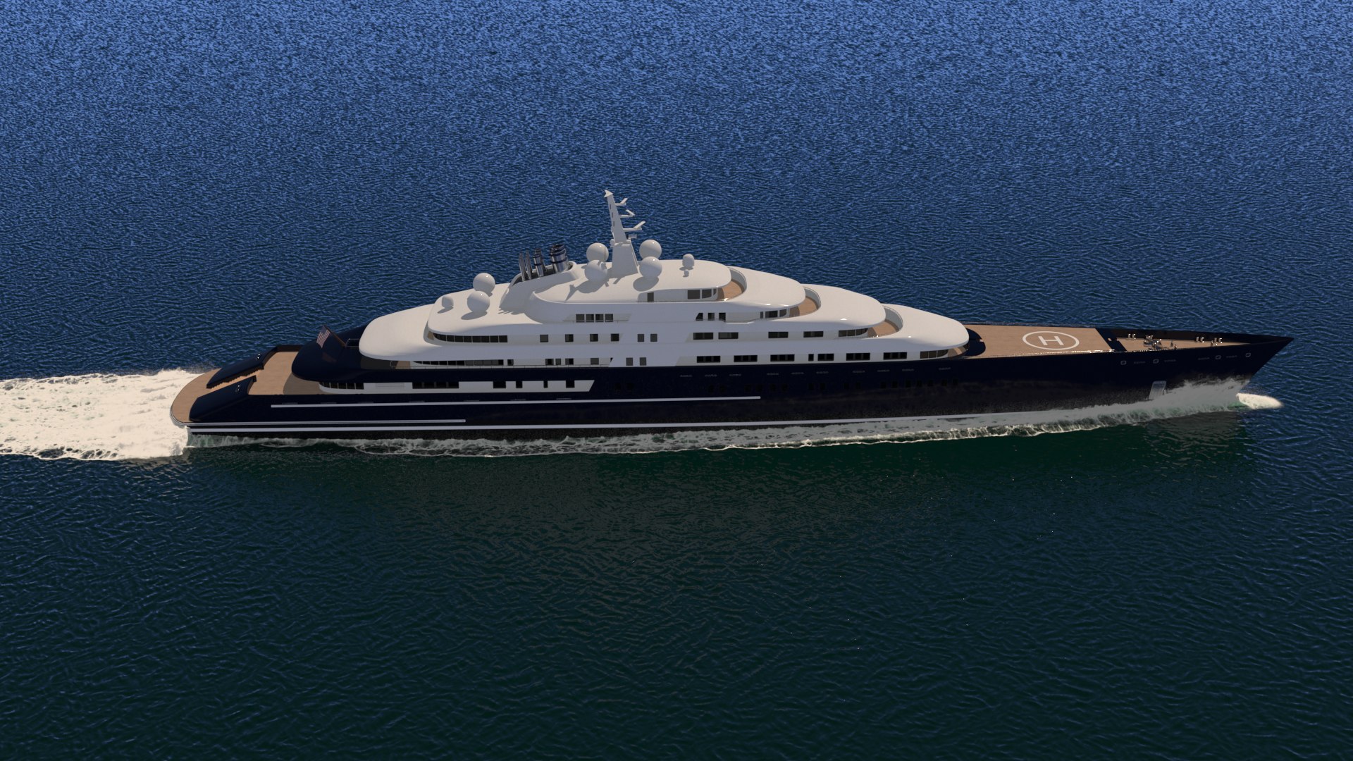 Polo Superyacht Dynamic Simulation Model - TurboSquid 2228257