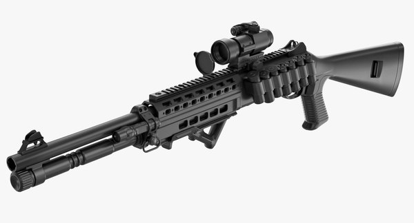 Tactical benelli m1014 upgraded 3D model - TurboSquid 1472100