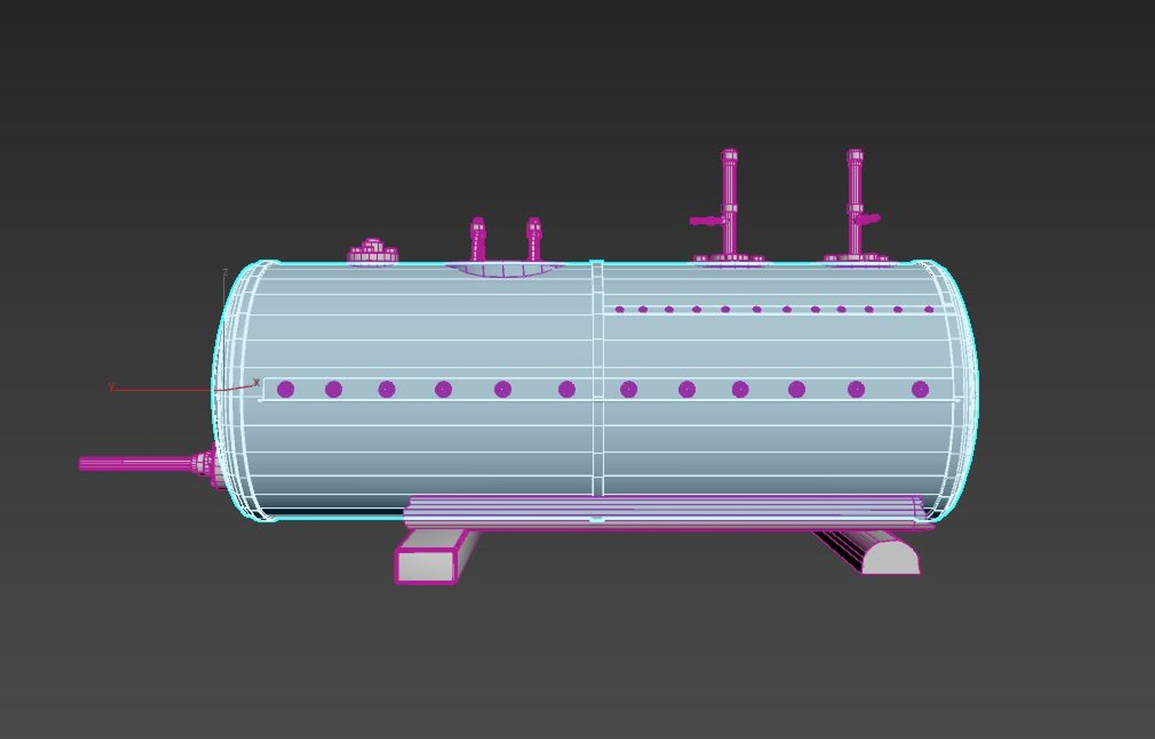 3D Model Old Rusty Tank - TurboSquid 1612240
