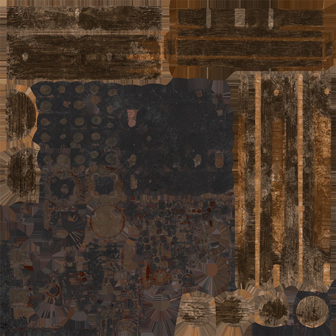 3D Model Old Rusty Tank - TurboSquid 1612240