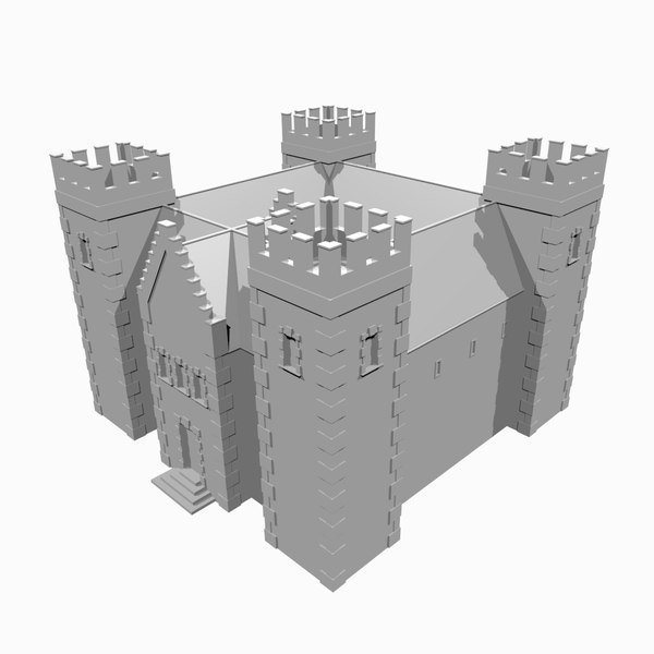 Low Poly Prison 3D Models for Download | TurboSquid