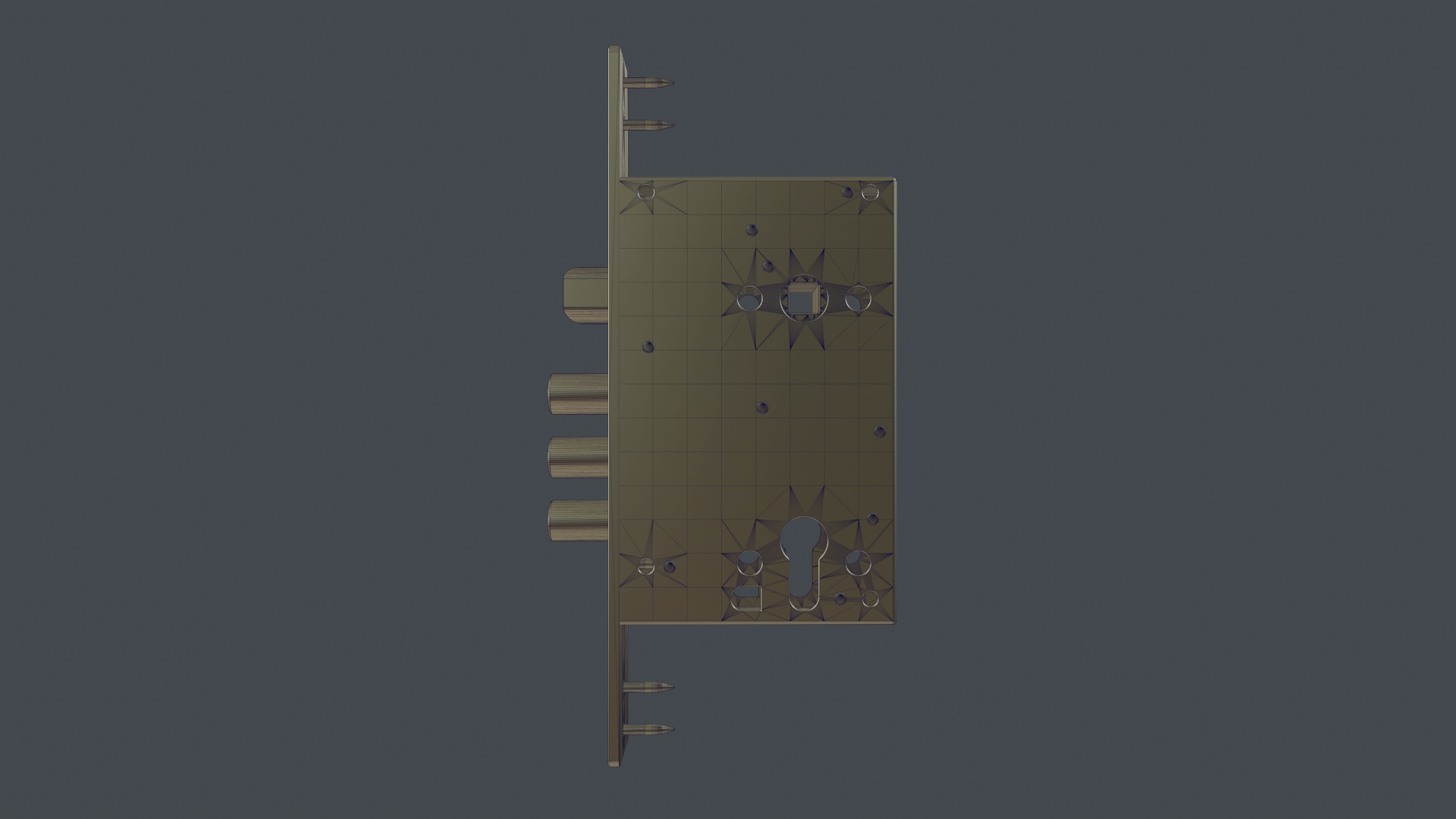 Door Lock 3D - TurboSquid 1231747