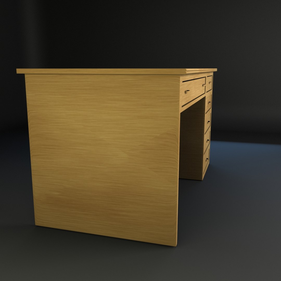 3d Model Desk