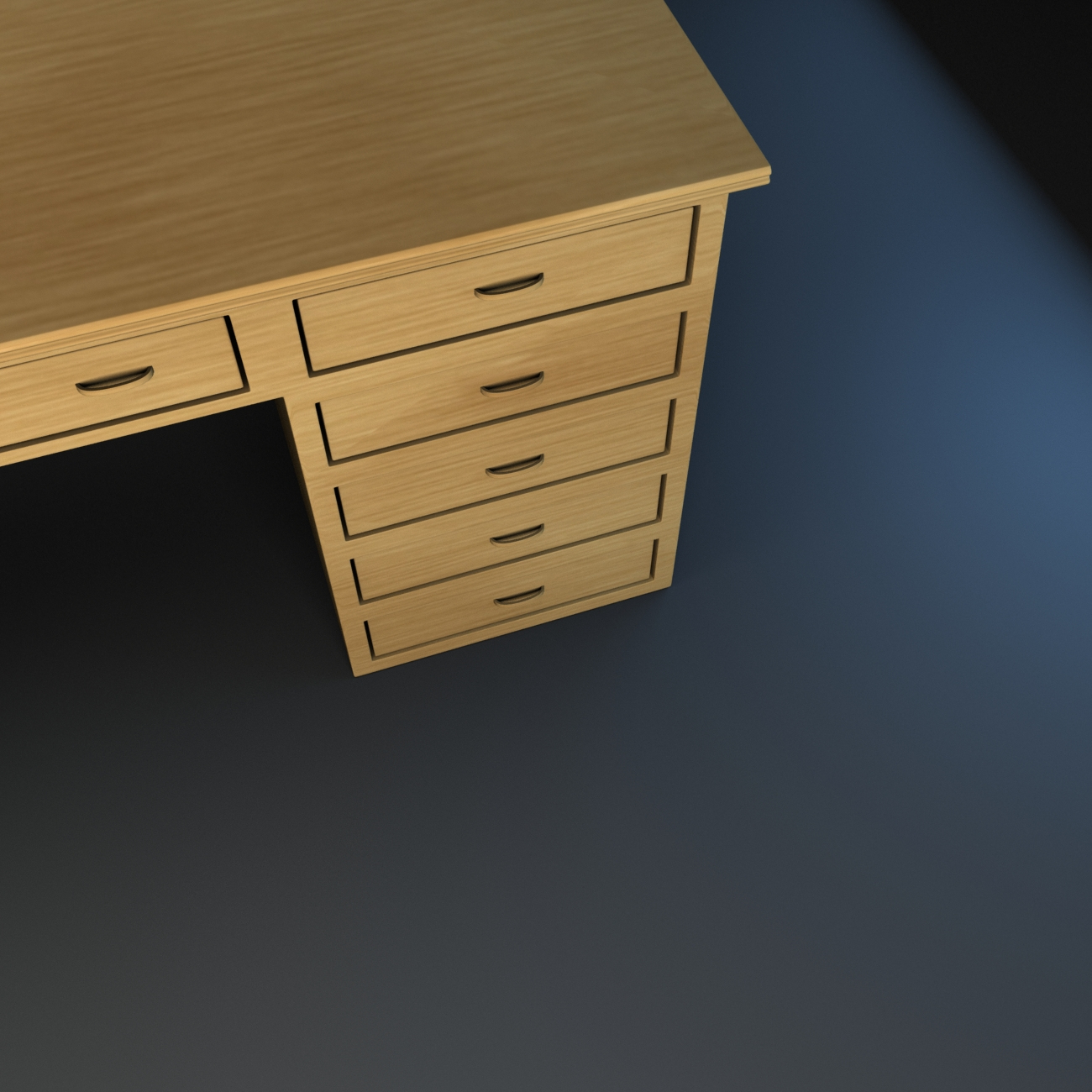 3d model desk