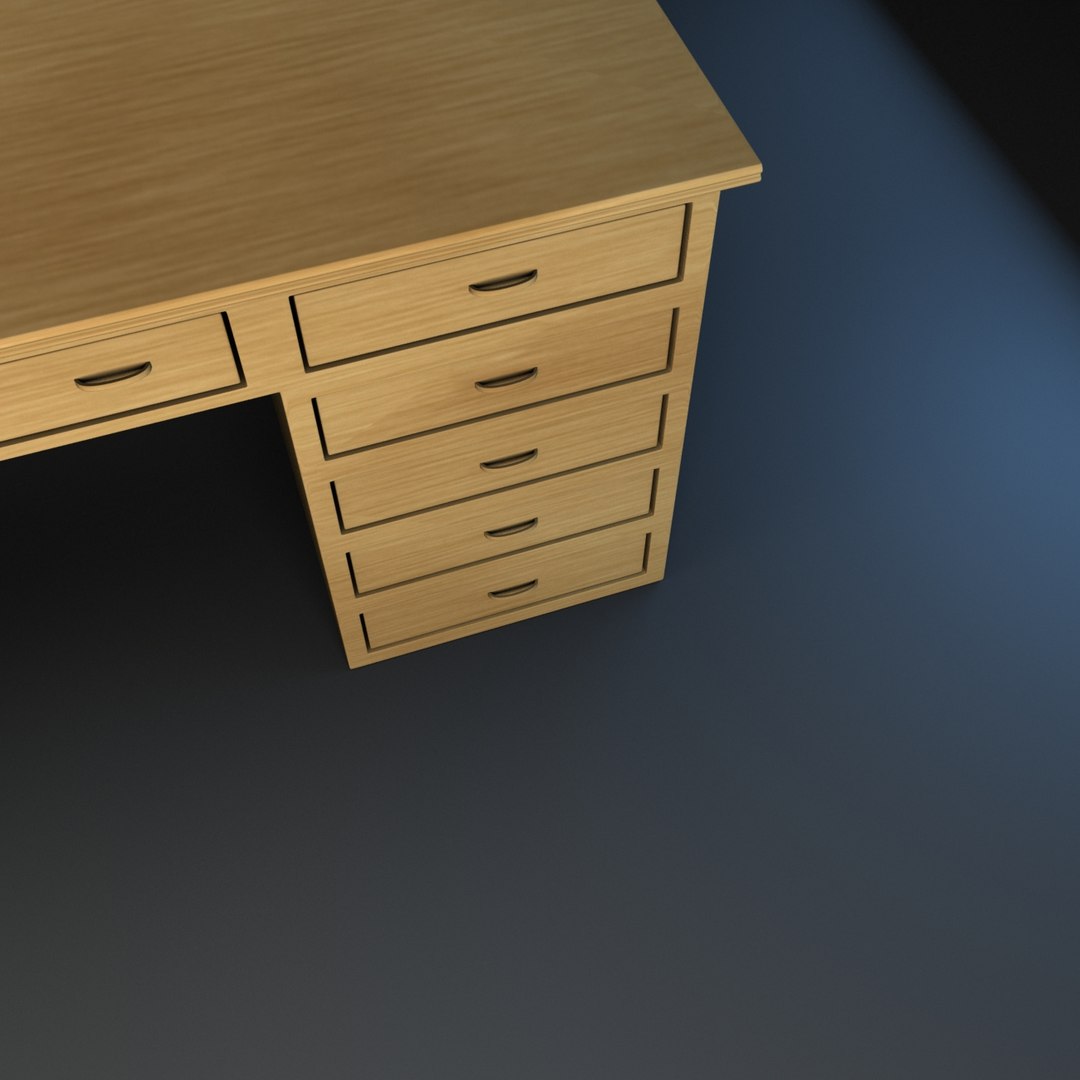 3d Model Desk