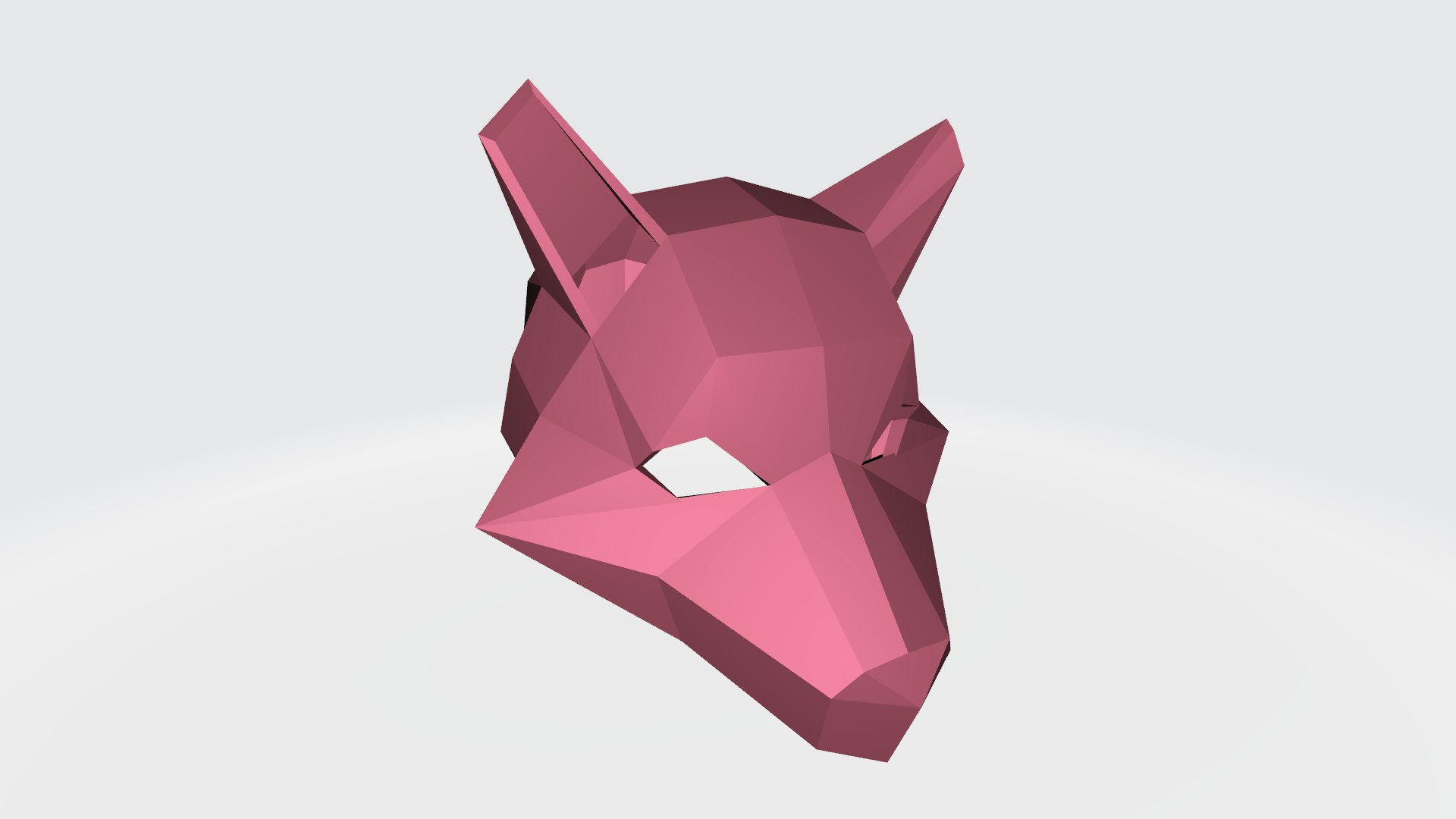 Full Wolf Mask 3D - TurboSquid 2323864