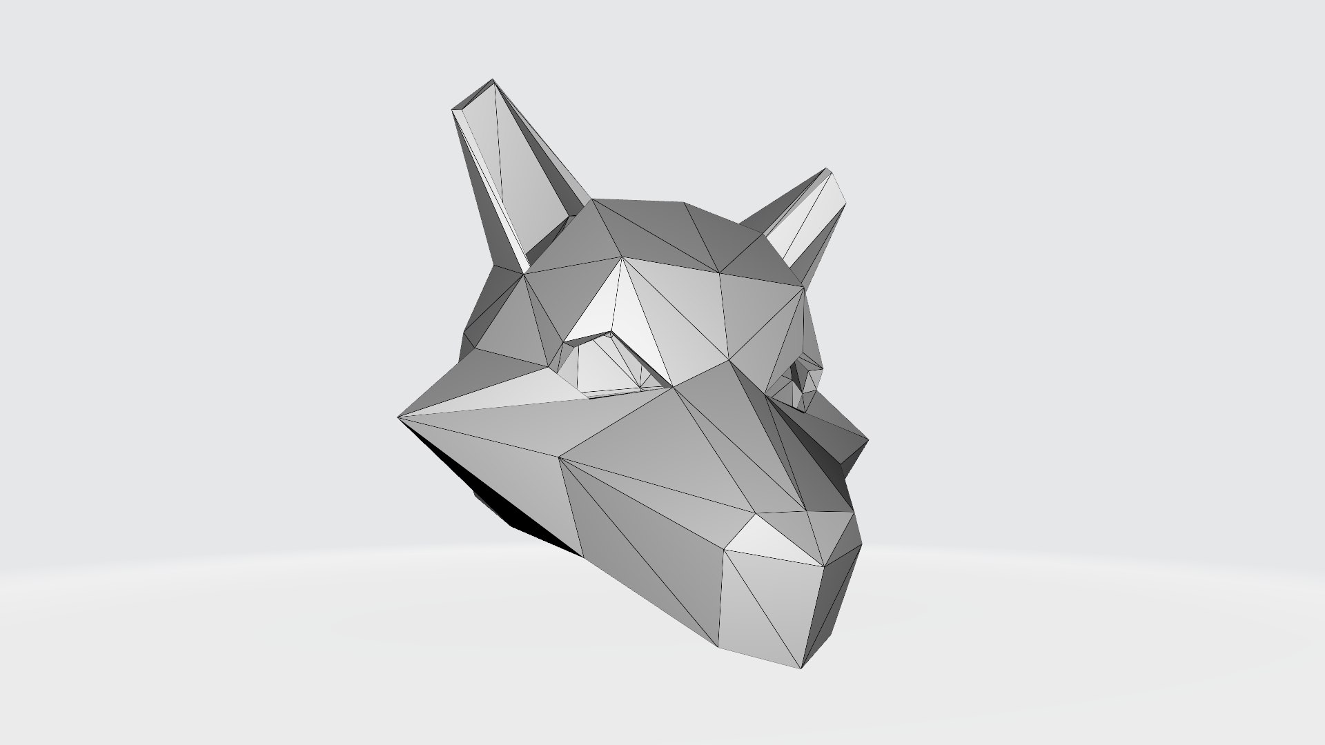 Full Wolf Mask 3D - TurboSquid 2323864
