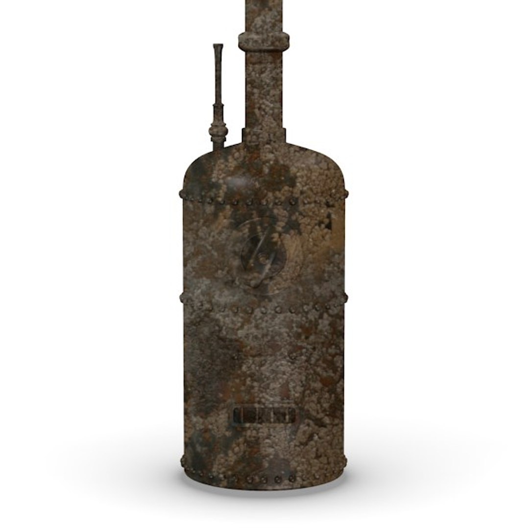 3d old boiler model