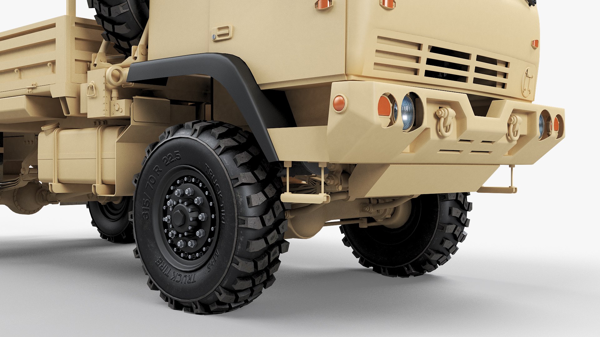3D Cargo Military Truck FMTV M1078 - TurboSquid 1740190