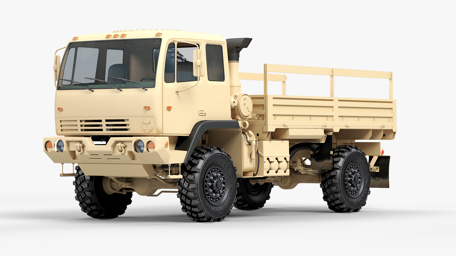 3D Cargo Military Truck FMTV M1078 - TurboSquid 1740190