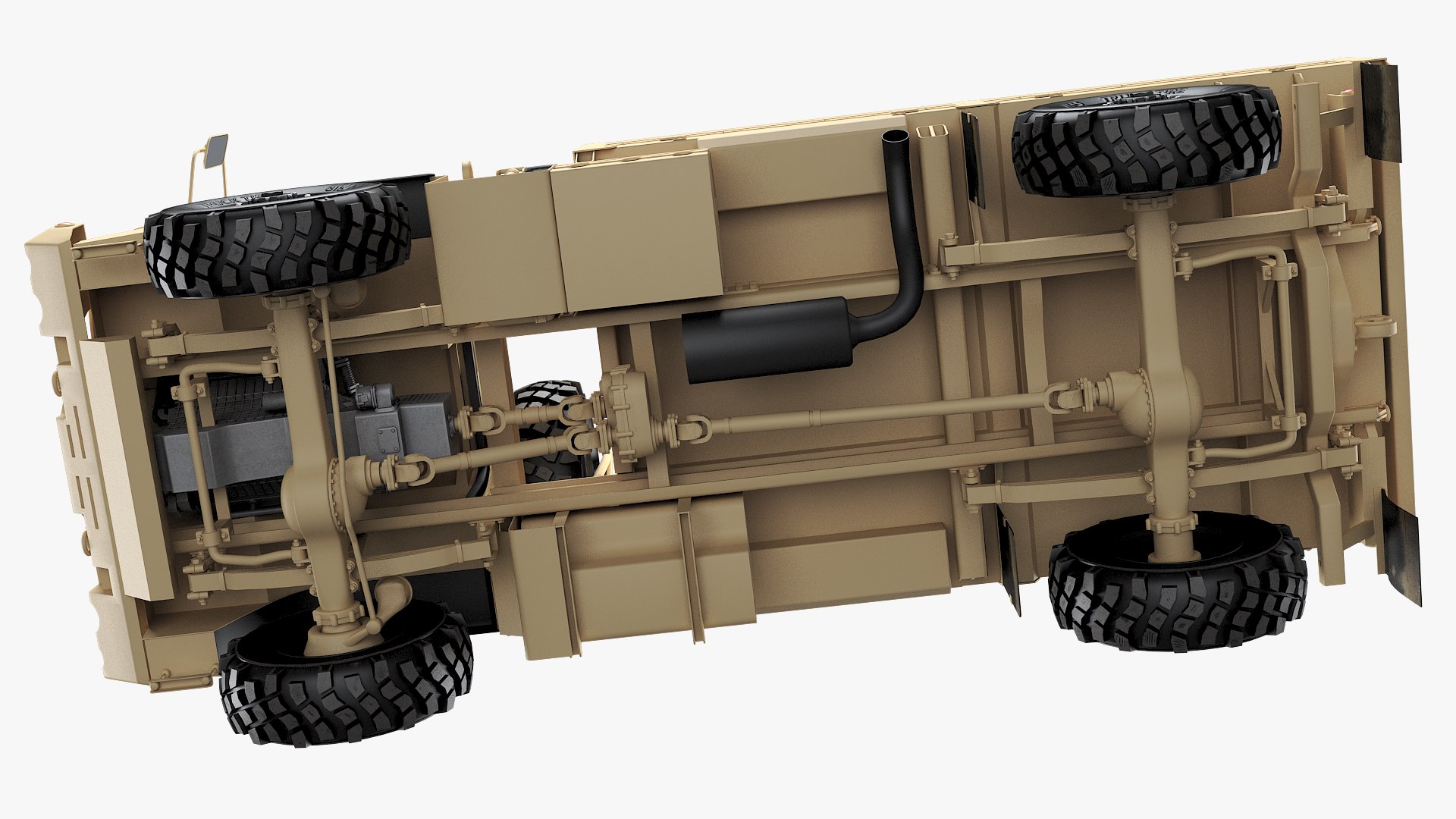 3D Cargo Military Truck FMTV M1078 - TurboSquid 1740190