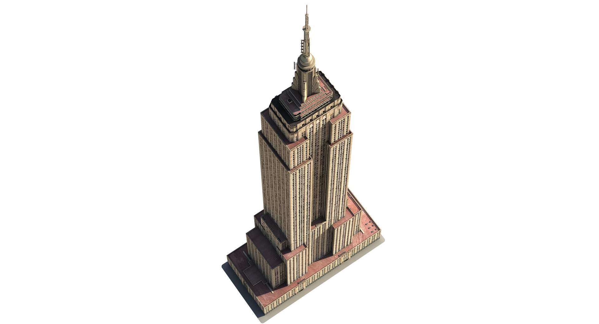 Empire State Building 3D Model - TurboSquid 1573427