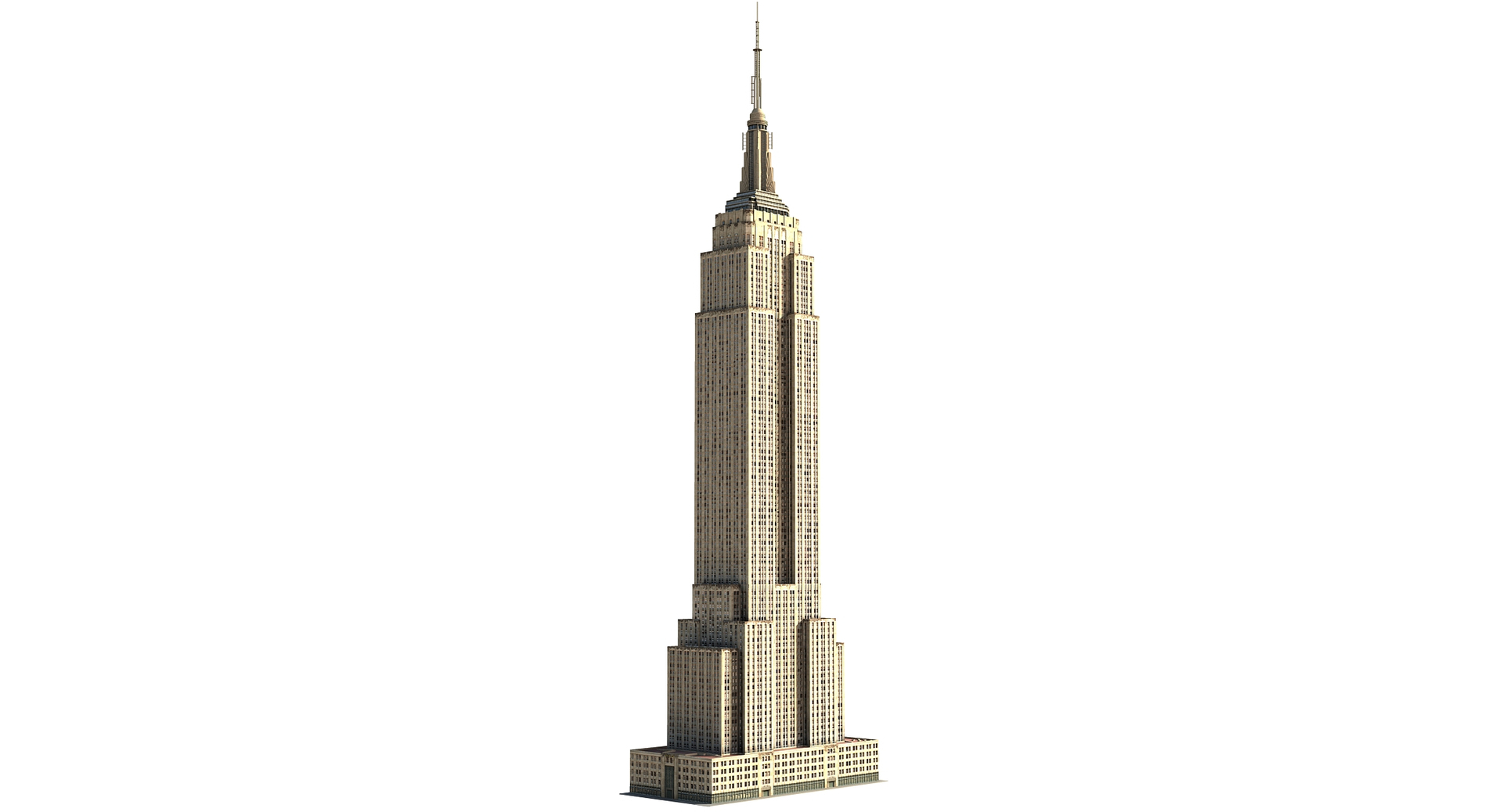 Empire State Building 3D Model - TurboSquid 1573427