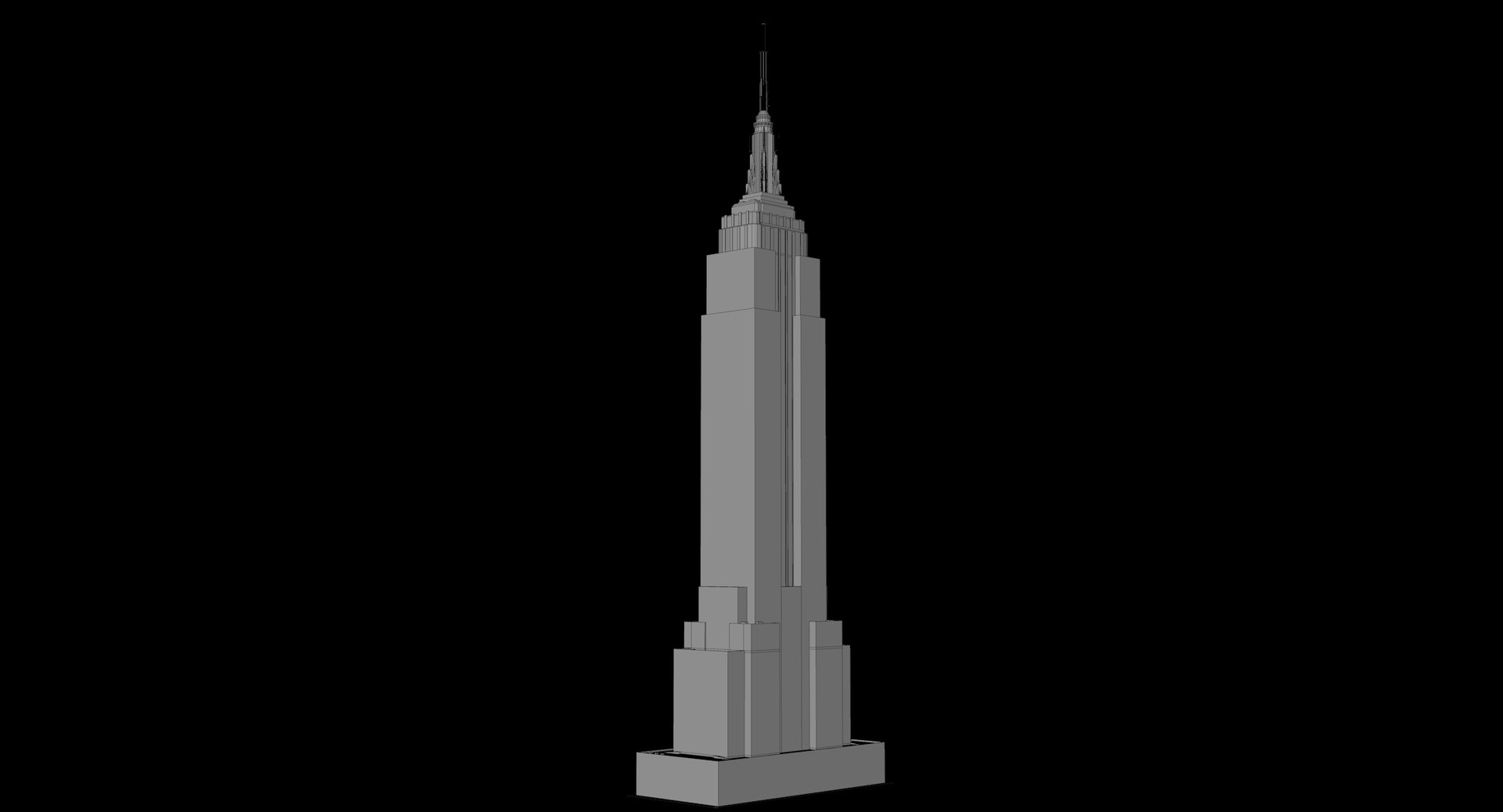 Empire State Building 3D Model - TurboSquid 1573427