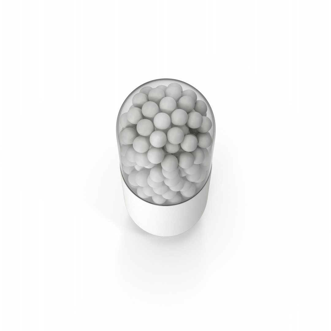 Pill Capsule 3D Model - TurboSquid 1944421