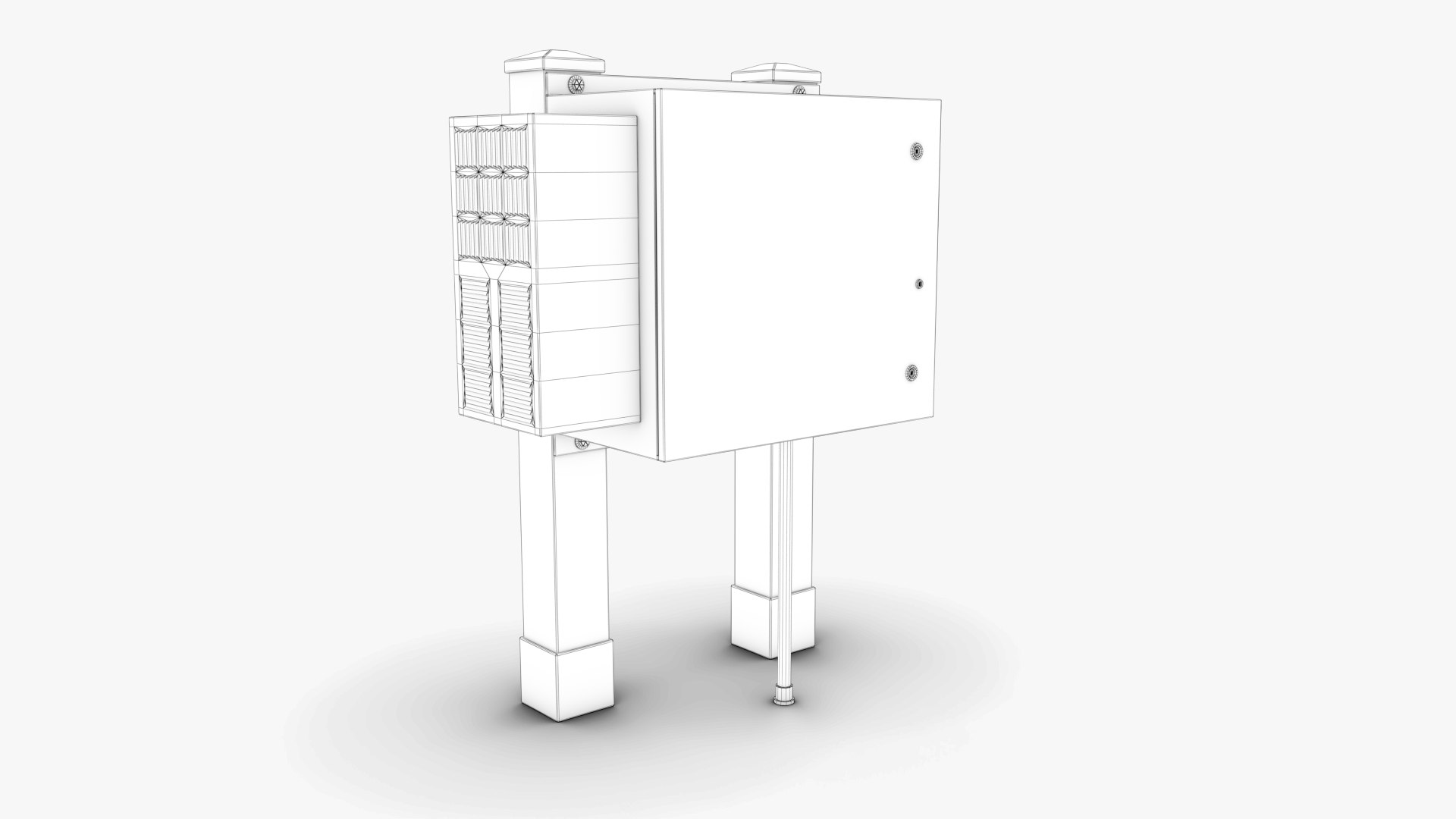 3D Electric Box 01 Model - TurboSquid 1982269