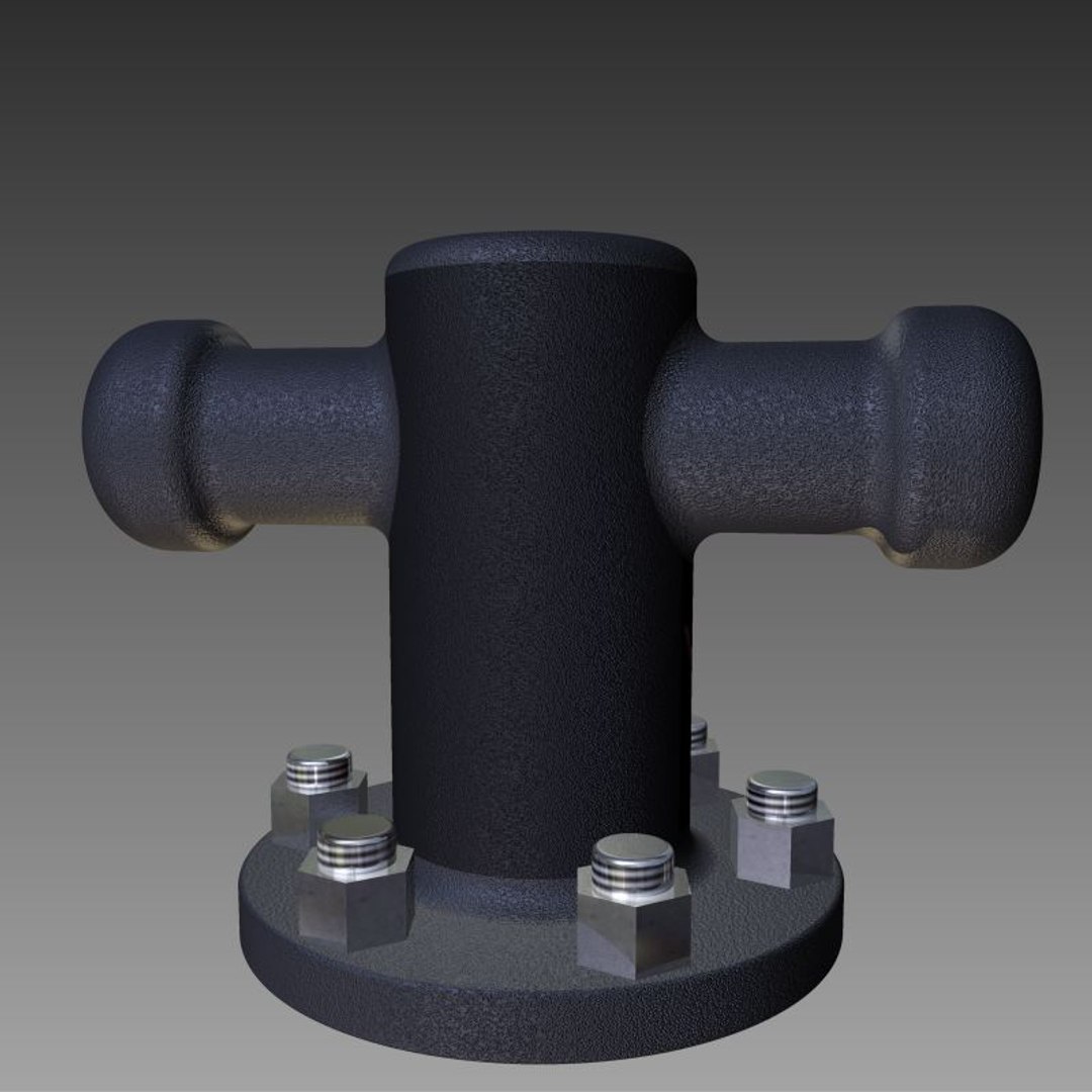 Free Bollard 3d Model