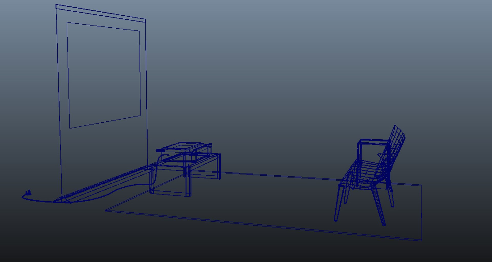 3D Projector Screen Model - TurboSquid 1573923