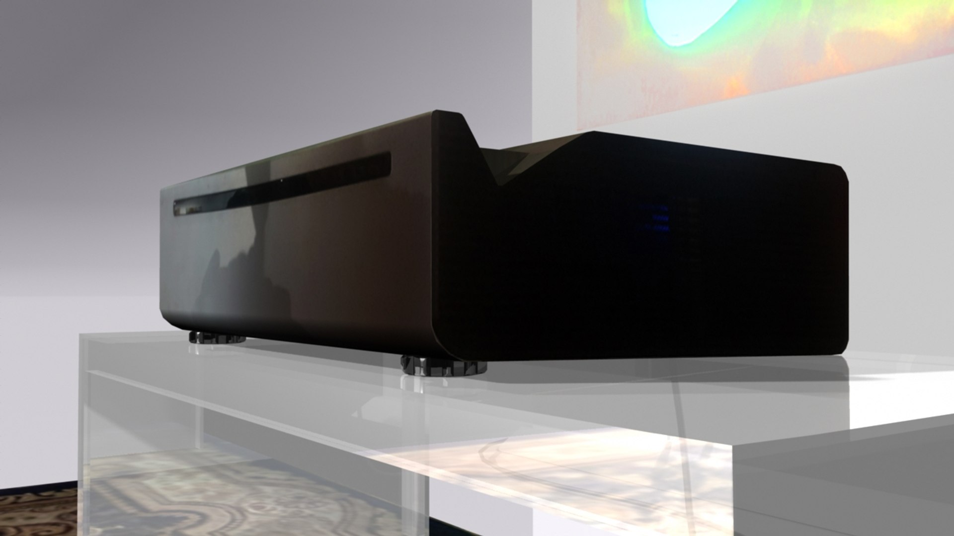 3D Projector Screen Model - TurboSquid 1573923