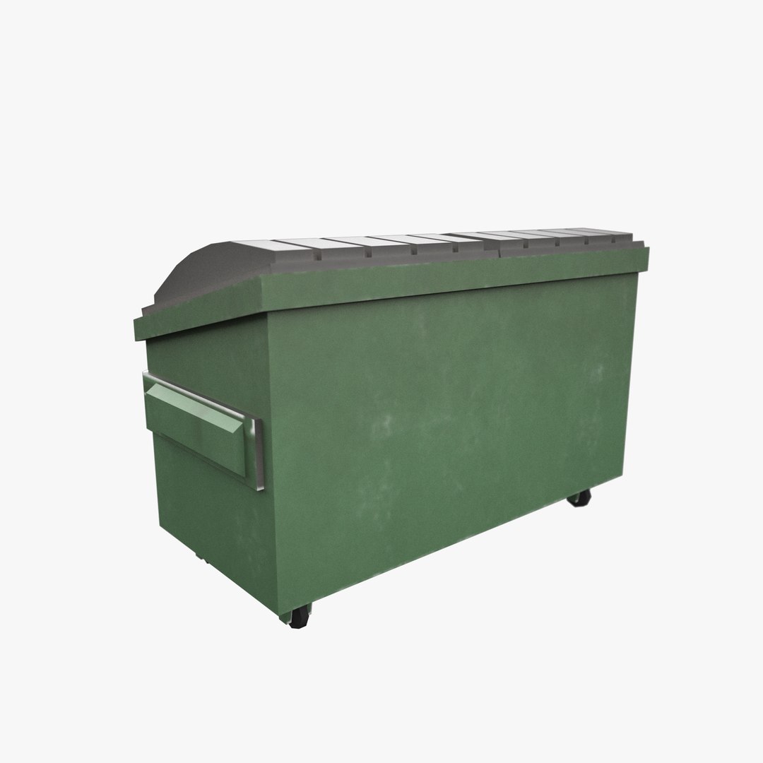 Free Trash Container 3D Model - TurboSquid 1652950