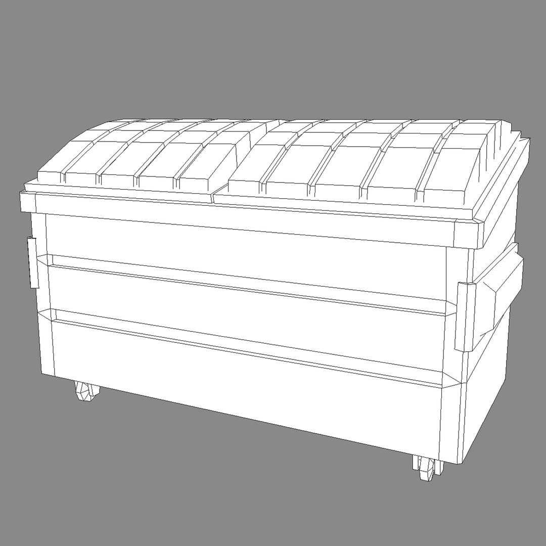Free Trash Container 3D Model - TurboSquid 1652950
